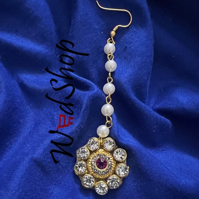 Maang Tikka – Stone Design for Wedding | Haldi | Mehandi Giveaways ...